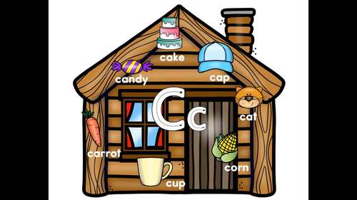 Alphabet Easel Bundle Phonics Posters Beginning Sound Pictures Back to ...