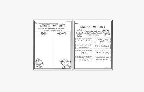 Giraffes Can't Dance Book Companion Activities | SEL Read Aloud Self ...