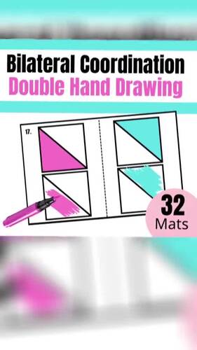 Bilateral Coordination Activities | Double Hand Drawing | OT for ATNR ...