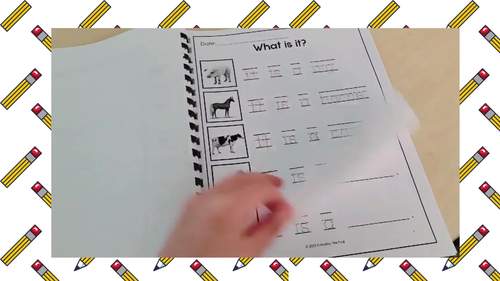 Simple Writing Worksheets Printable: Special Education, Autism | TPT