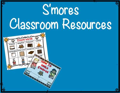 S'mores Themed Unit: Literacy & Math Activities & Center | TPT