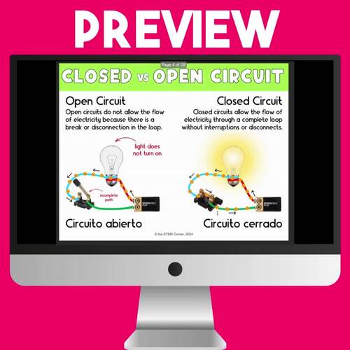 Energy Vocabulary | 5th Grade Science Bilingual Word Wall by The STEM ...