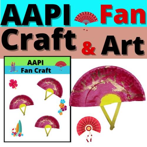 AAPI Month Craft Activity Resource Paper Fan Art Activities Asia