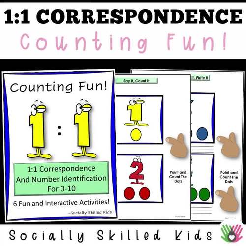 1:1 Correspondence | Counting and Number Identification | Distance Learning