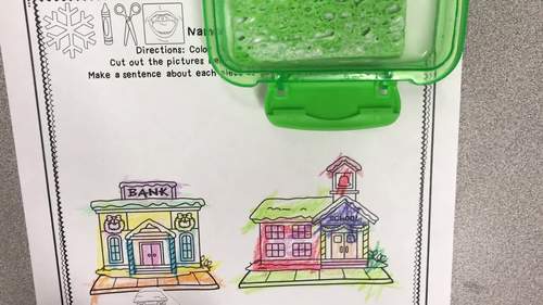 Fine Motor Speech and Language Pack: Winter by Ms Gardenia's Speech Room