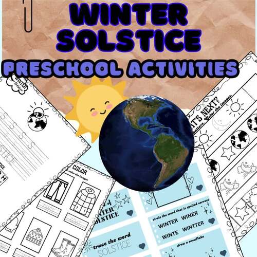 WINTER SOLSTICE - preschool activities by PavlyStyle | TPT