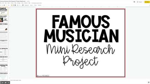 Composer Digital Research Project | Brahms | Music Distance Learning