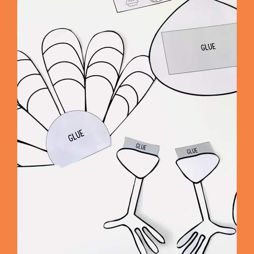 Thanksgiving- Craft- build a turkey- Reading and writing activities