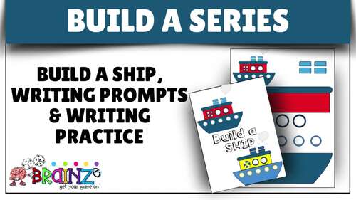 Build-a-Ship Craft Transportation Activities Pack | Cut, Assemble ...