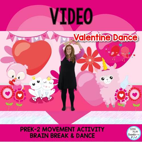 “Valentine Dance” Valentine’s Day Brain Break, Movement Activity ...