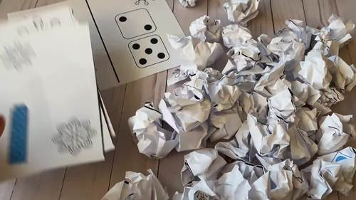 Indoor Snowball Fight Kindergarten Math! by A Special Place | TPT