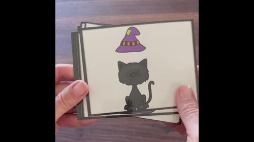 Halloween Preposition Cards by Making Meaningful Materials | TPT