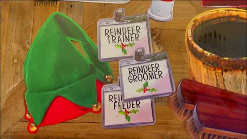 Santa's Barn Dramatic Play Christmas Theme Preschool by Miss Fuzzy Bee