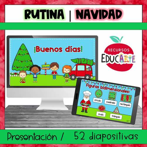 Rutina diaria - Navidad - Presentación by Recursos EducArte | TPT