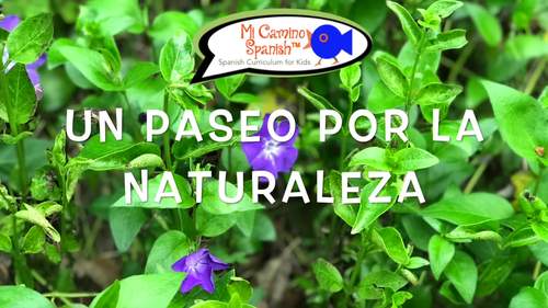 Nature Walk Activity for Spanish Students! (Two versions included!)