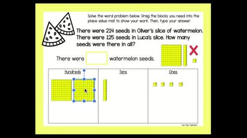 Summer Word Problems within 1,000 Printables & Google Slides | Distance ...