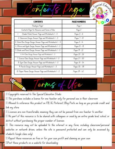 Back to School Color by Number Special Education Life Skills Money ...