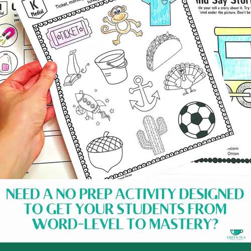 M N K and G Articulation Activities - Speech Therapy Worksheets ...