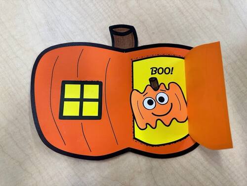 Pumpkin Craft Activity for Halloween by Ms Ocampo | TPT