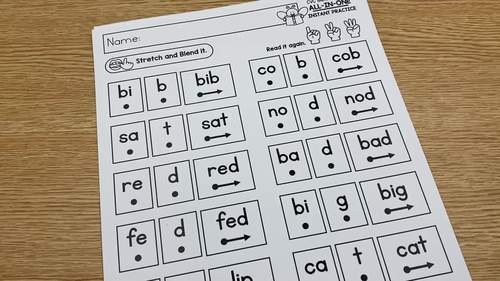 INSTANT CVC Blend-Through All-in-One Stretch and Blend Sheets | TPT