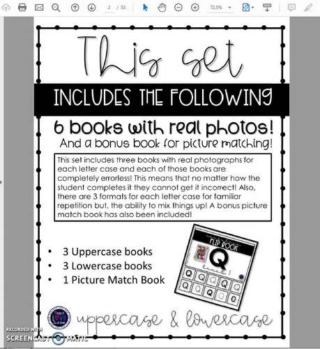 Alphabet Adapted Books for Letter Q with Real Photos by Teach Love Autism