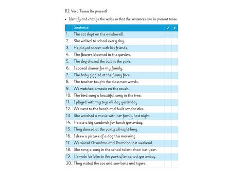 Year 2 Grammar & Punctuation Activities – Word Types, Apostrophes ...