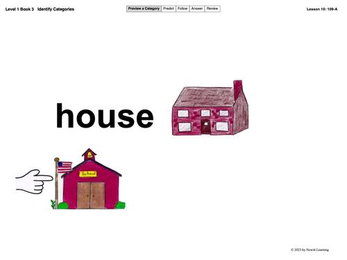 Newitt Book 3 PowerPoint: Identify Categories, Lesson 10 (Prereading ...