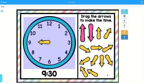 Make-a-Time - Boom Cards - Distance Learning by Bethany Gardner | TPT