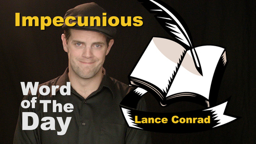 Word of the Day - Impecunious by The Storyteller Teacher | TPT