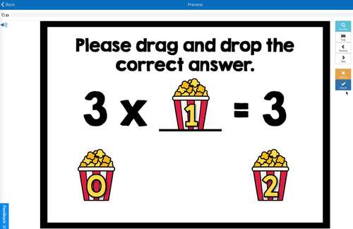 Multiplication Missing Factors x3 Fact Fluency Boom Cards by Sheila ...