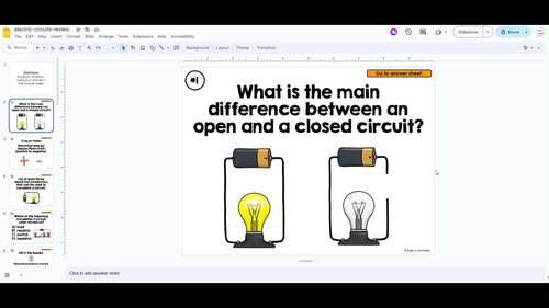 Electric Circuits Activity - Gallery Walk - Task Cards | TPT