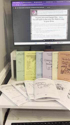 Units 1-6 Bayou Bridges Review Books Grade 6 by The Neat Teach | TPT