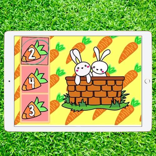 Cherche les nombres de 0 à 10 | Les lapins et les carottes | French ...