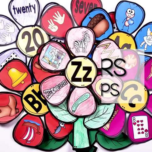 Flowers Initial Sound Picture Match | Beginning Sounds Spring Literacy ...