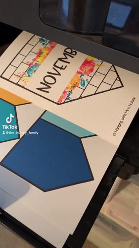 Bright Floral Birthday Display by Hanging with Mrs Hulsey | TPT