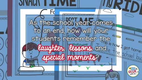 Memory Book Kindergarten | First Grade Memory Book | 2nd Grade Memory Book