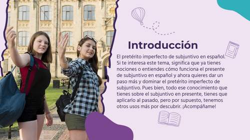 AP Spanish – Imperfecto de Subjuntivo (Práctica integral). | TPT