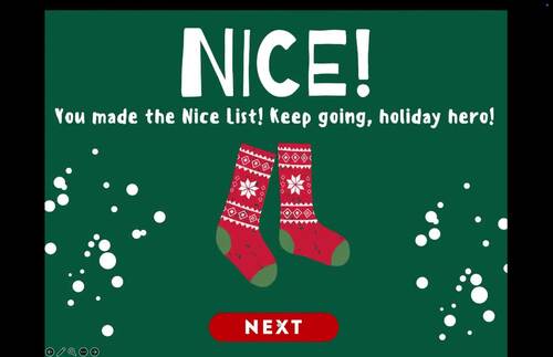 Holiday Activities 3rd Grade Naughty or Nice Christmas Subtraction w ...