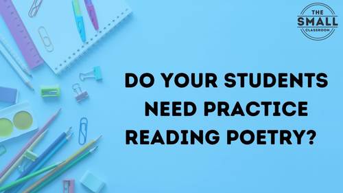 Poetry Analysis Comprehension Worksheet & Assessment BEST Standards ...