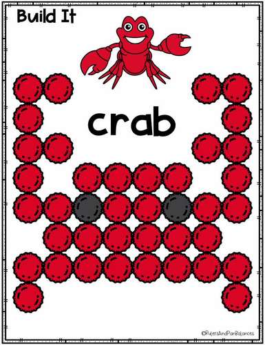 Fuzzy Pom Poms Summer Pictures ~ Fine Motor Skills & Counting Work Mats