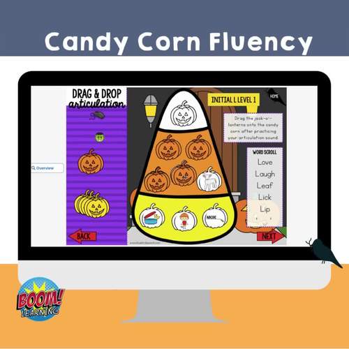 Halloween Boom™ Cards & Printable Dot Art Fluency Worksheets Speech ...