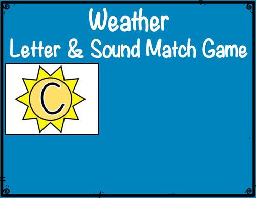 Kindergarten Weather Themed Literacy & Math Centers & Activities