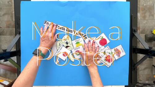 Make a Poster- Foods Teeth Like + Don't Like: Titles, Teeth, + 18 Food ...