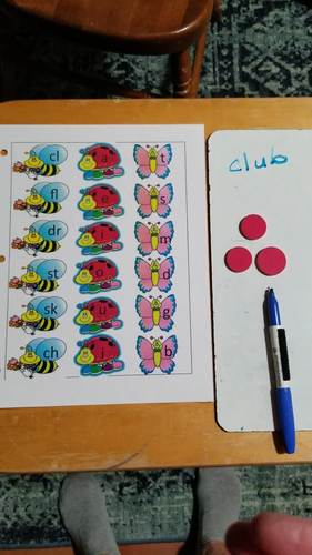 10 Nonsense Word Dice Game using CVC, CCVC, CVCC, CVVC patterns.