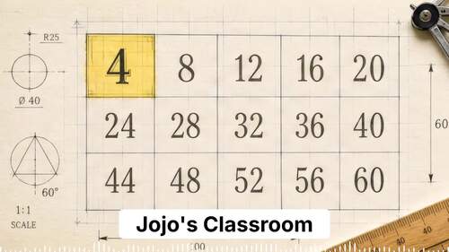 4’s Math SONG, VIDEO, & Bonus Slides, Extension Sheets by Jojo's Classroom