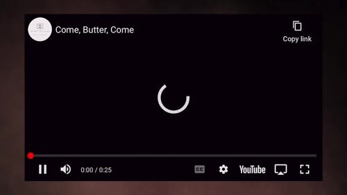 Come, Butter, Come (quarter & eighth notes, rests, & sol mi la) w ...