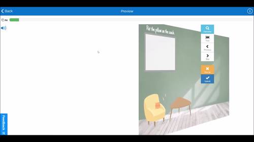 Fix the Living Room: Prepositions and "Where" Questions Boom Cards™ by ...