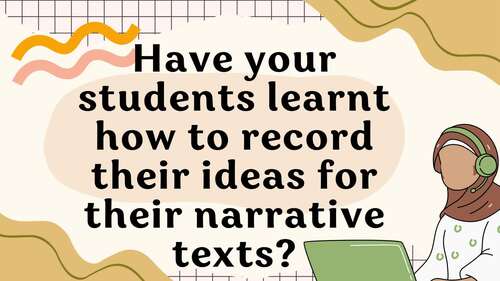 PLANNING Narrative Writing PowerPoint Lesson | CREATIVE Story Writing ...