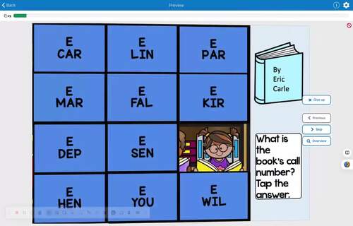 Fiction Call Numbers Mystery Pictures BOOM™ Cards by Little Library of ...