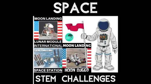 STEM Outer Space Challenges bundle by Curiosity and the Hungry Mind
